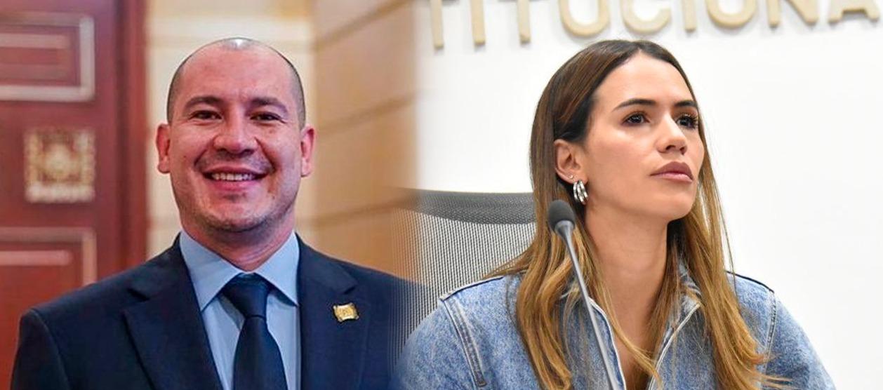 Juan Camilo Londoño y María Fernanda Carrascal, conciliadores de la Cámara para Reforma Laboral